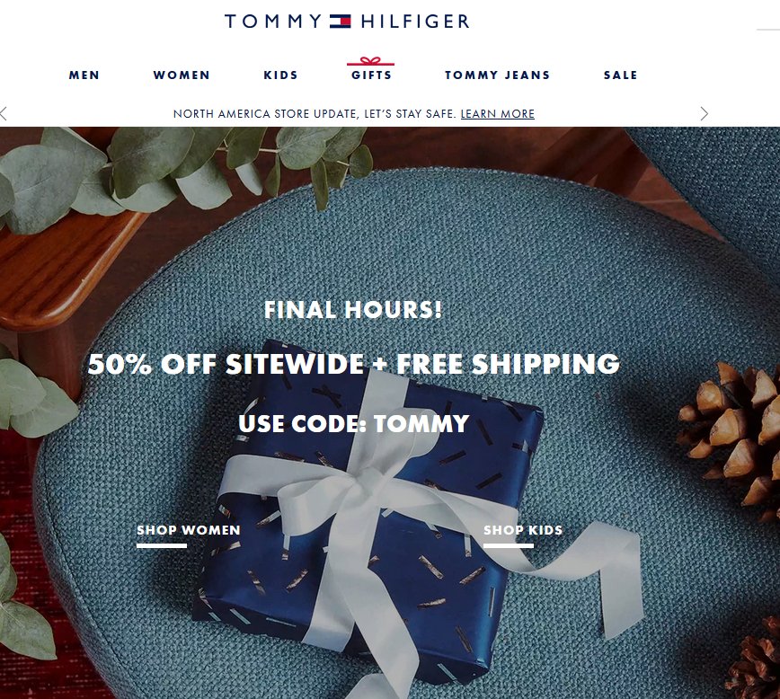 Tommy Hilfiger (Tommy.com) Coupon Code
